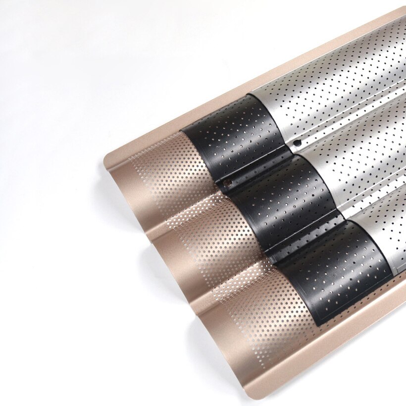 Carbon Steel 2/3/4 grids Gutter Non Stick French B... – Vicedeal