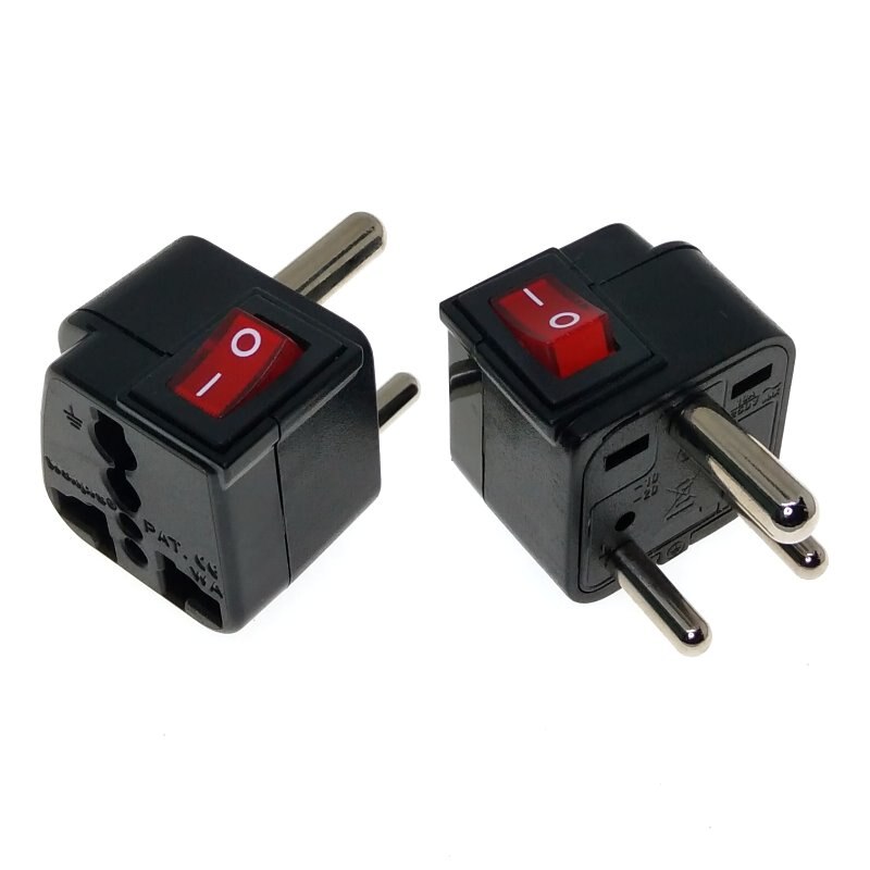 (2 PCS) INDIEN Sri Lanka Typ D Reise Adapter Konve... – Grandado