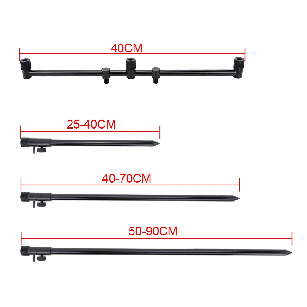 Hirisi Carp Fishing Buzz Bars for 3 Fishing Rods F... – Grandado