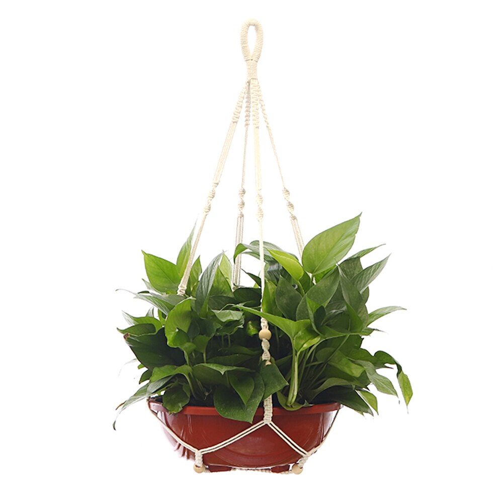 Garden Plant Hangers Rope Hanging Planter Woven Ha... – Grandado