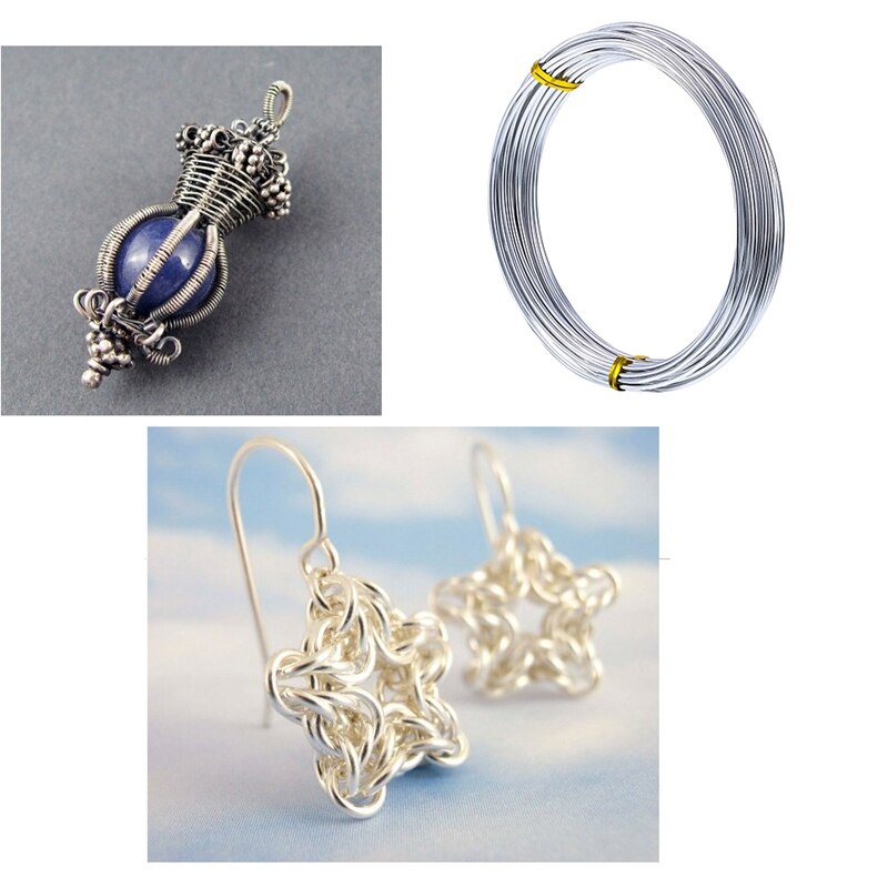 6 Rolls Silver Aluminum Bonsai Training Wire Craft... – Vicedeal