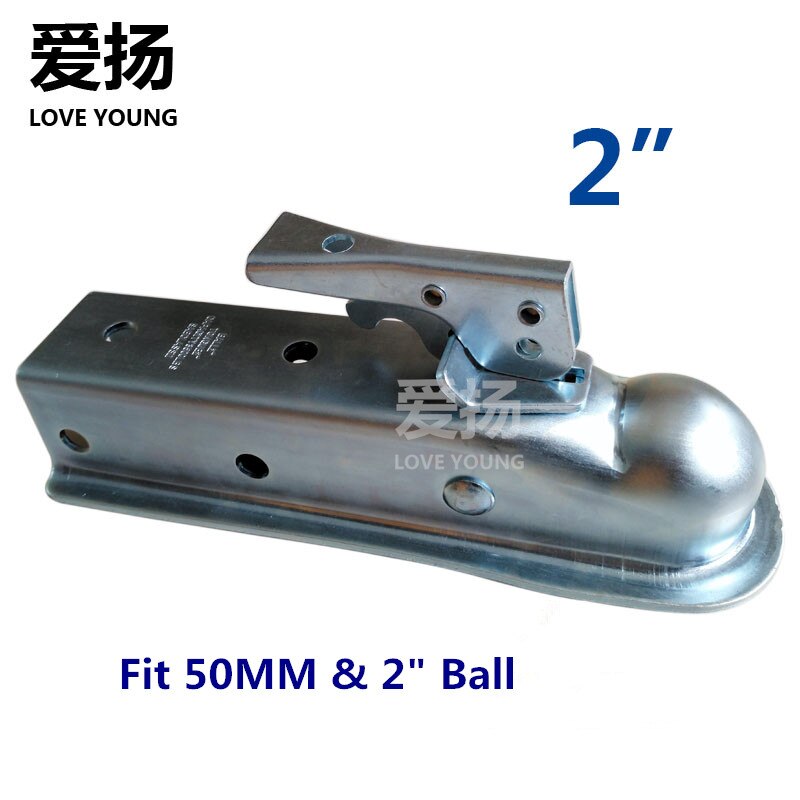 Heay Duty Galvanized Steel 2" Tow Ball Trailer Cou... – Vicedeal
