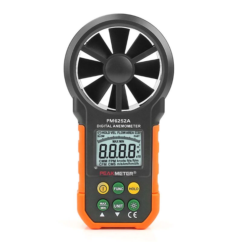 HYELEC MS6252A Digital Air Speed Anemometer / Air ... – Grandado