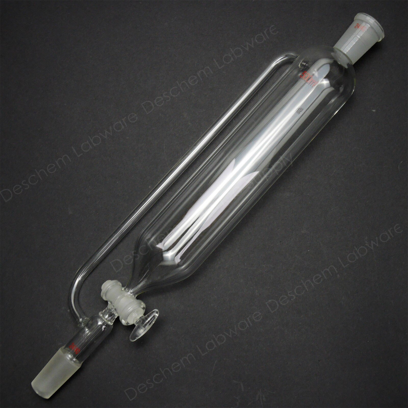 500ml,24/40,Glass Pressure Equalizing Funnel,With/... – Vicedeal
