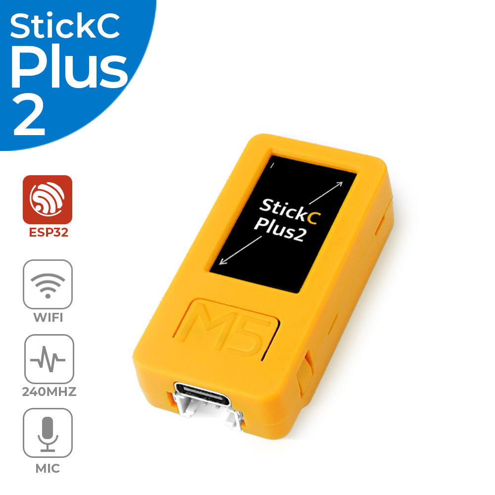 M5Stack Official M5StickC PLUS2 ESP32-PICO-V3-02 M... – Grandado