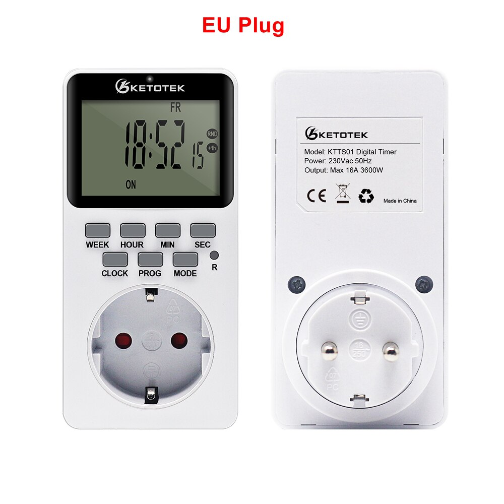 Eu Us Uk Electronic Digital Timer Switch Programma Vicedeal