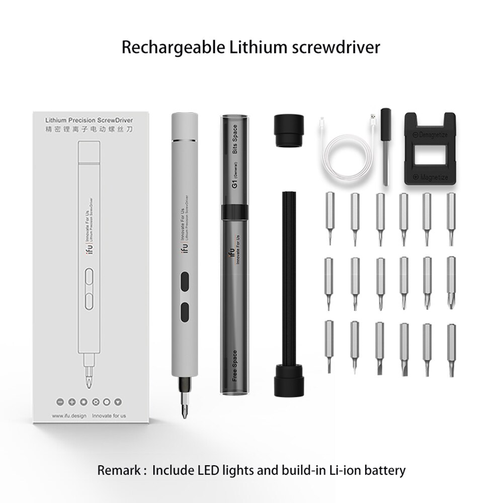 Mini Electric Screwdriver Rechargeable Power Screw... – Vicedeal