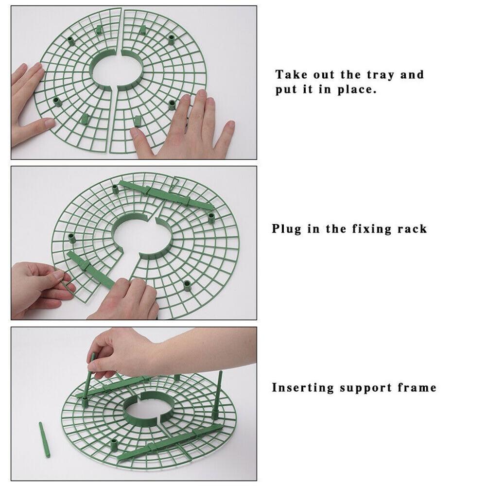 7/9PCS Strawberry Stand Frame Holder Balcony Plant... – Grandado