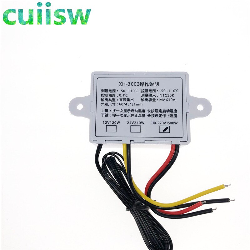 12V 24V 110V 220V Professionele W3002 Digitale Led... – Vicedeal