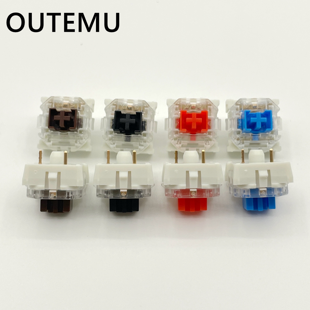 OUTEMU Half-height Switch Black Red Blue Brown 3Pi... – Grandado