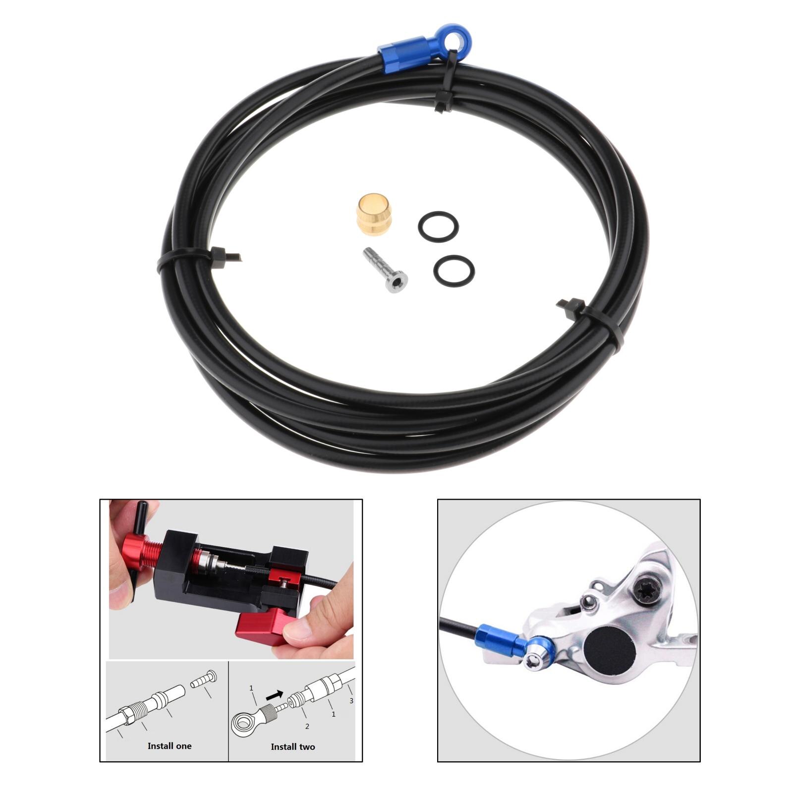 Bicycle Hydraulic Disc Brake Hose Kit Internal Cab... – Grandado