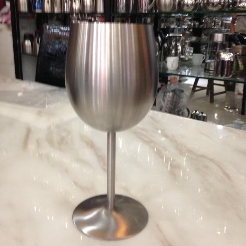 tainless steel red metal cup of wine goblet stainl... – Vicedeal