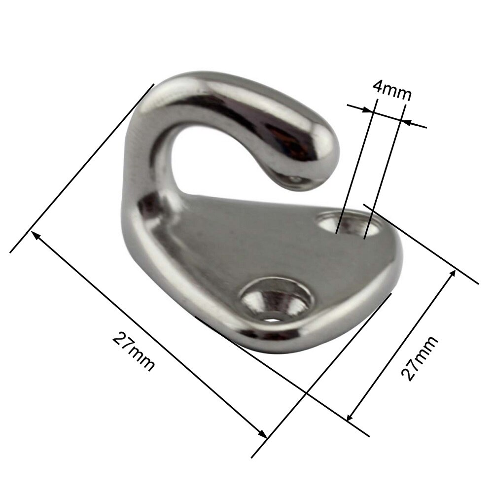 10PCS 316 Stainless Steel Fender Hook Spring Clip ... – Vicedeal