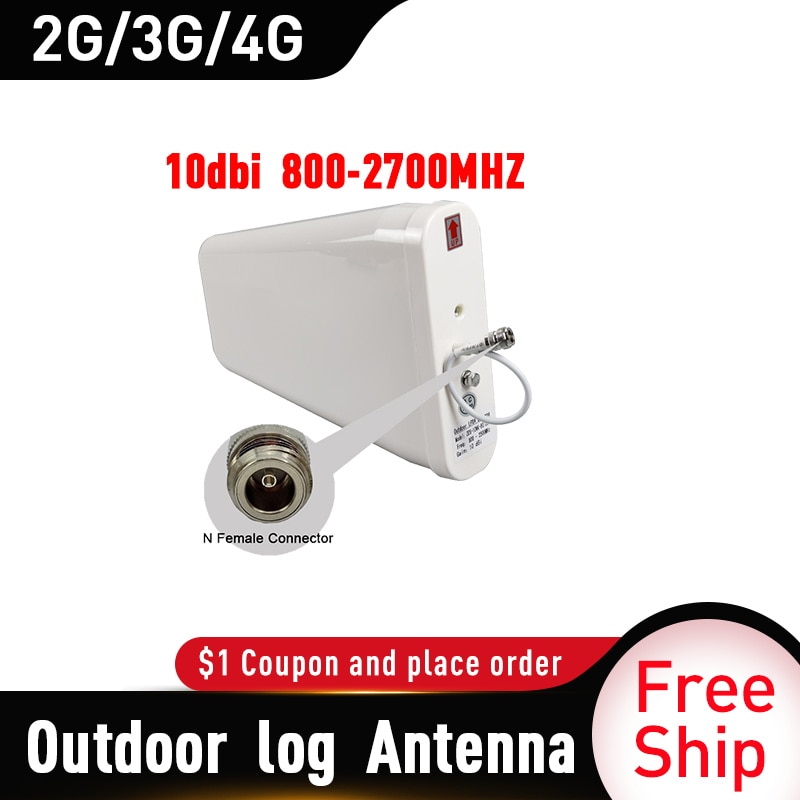 2G 3G 4G Antenna Outdoor 800-2700 Log Periodic Ext... – Grandado