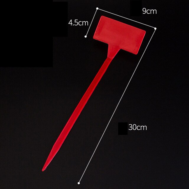 20PCS Garden Plant Labels Plastic Tee Tags Flowers... – Vicedeal