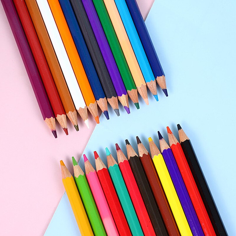 Cartoon 12 color Pencils children's graffiti p... – Grandado