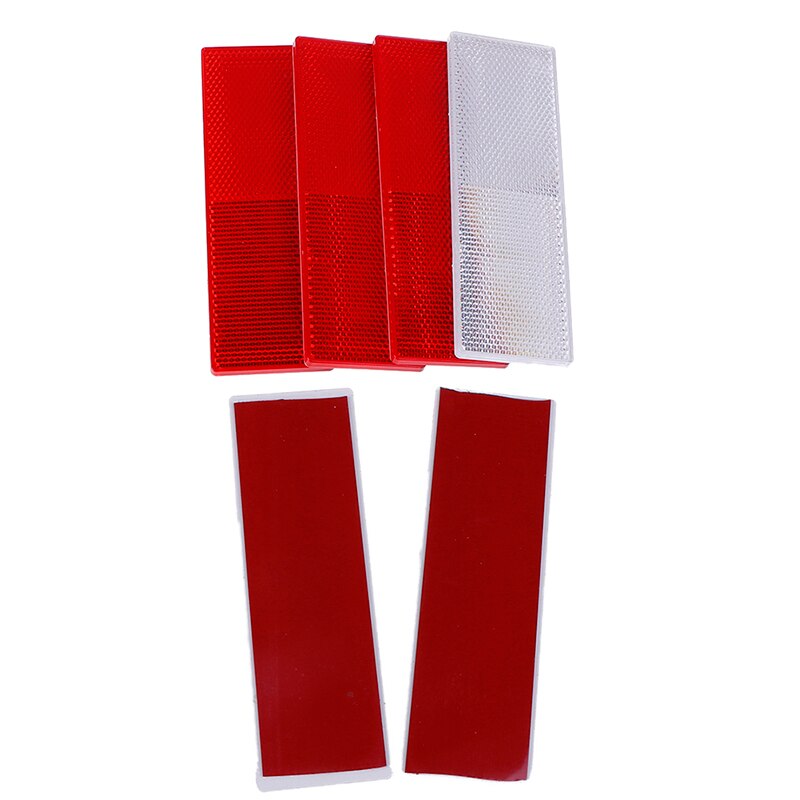 2 Stuks Plastic Rechthoekige Stick-On Auto Reflect... – Grandado