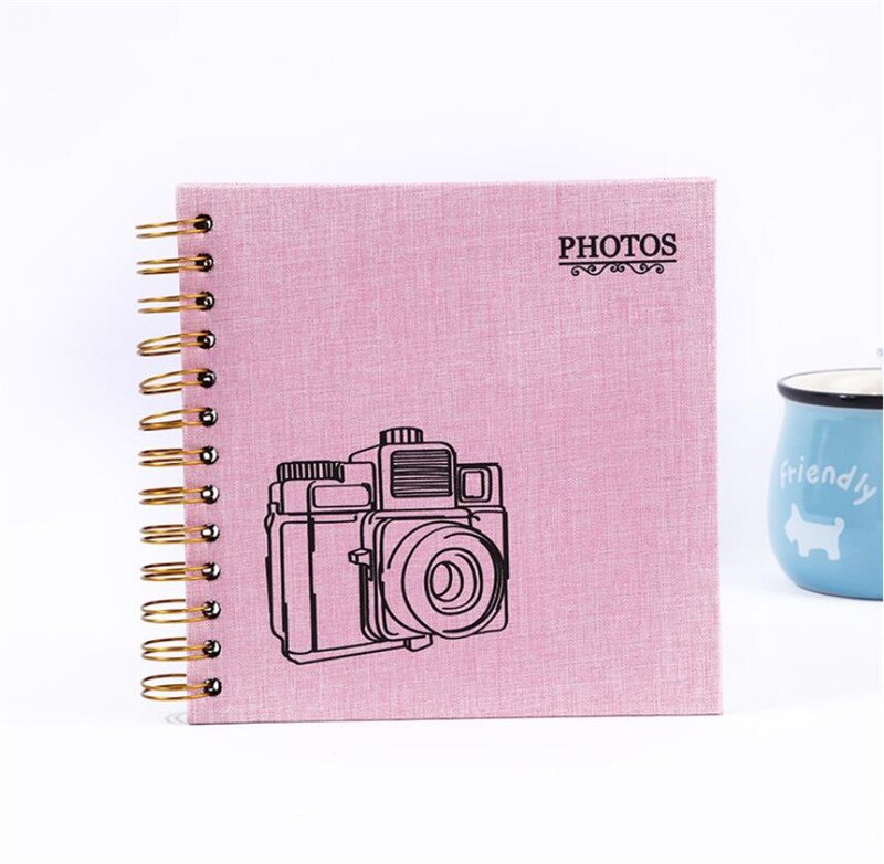 5 Colors DIY Photo Album Family Memory Notebook Pi... – Grandado