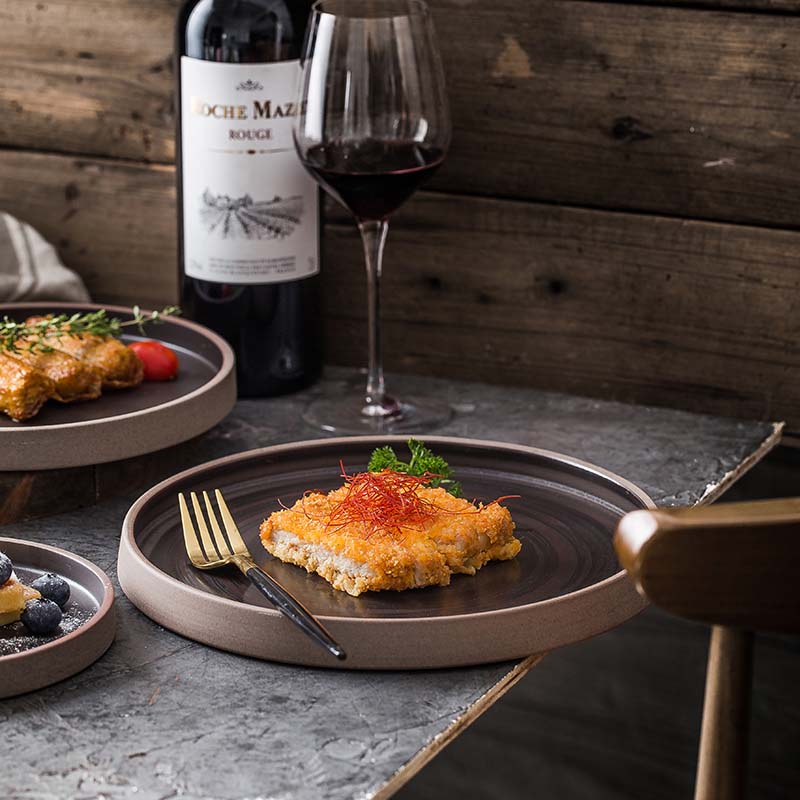 Japanese-style retro simple straight-sided western... – Vicedeal