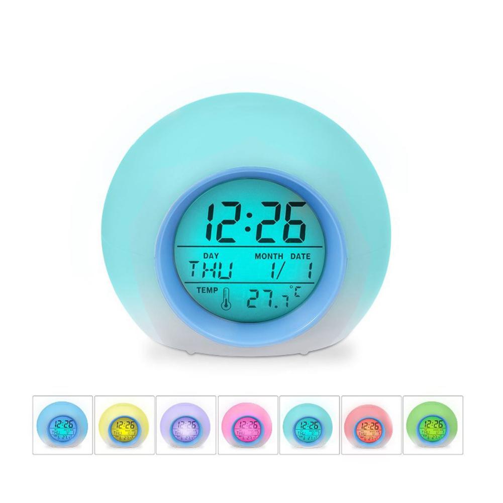 Spherical 7 Colors Changing Light Natural Sound Al... – Vicedeal