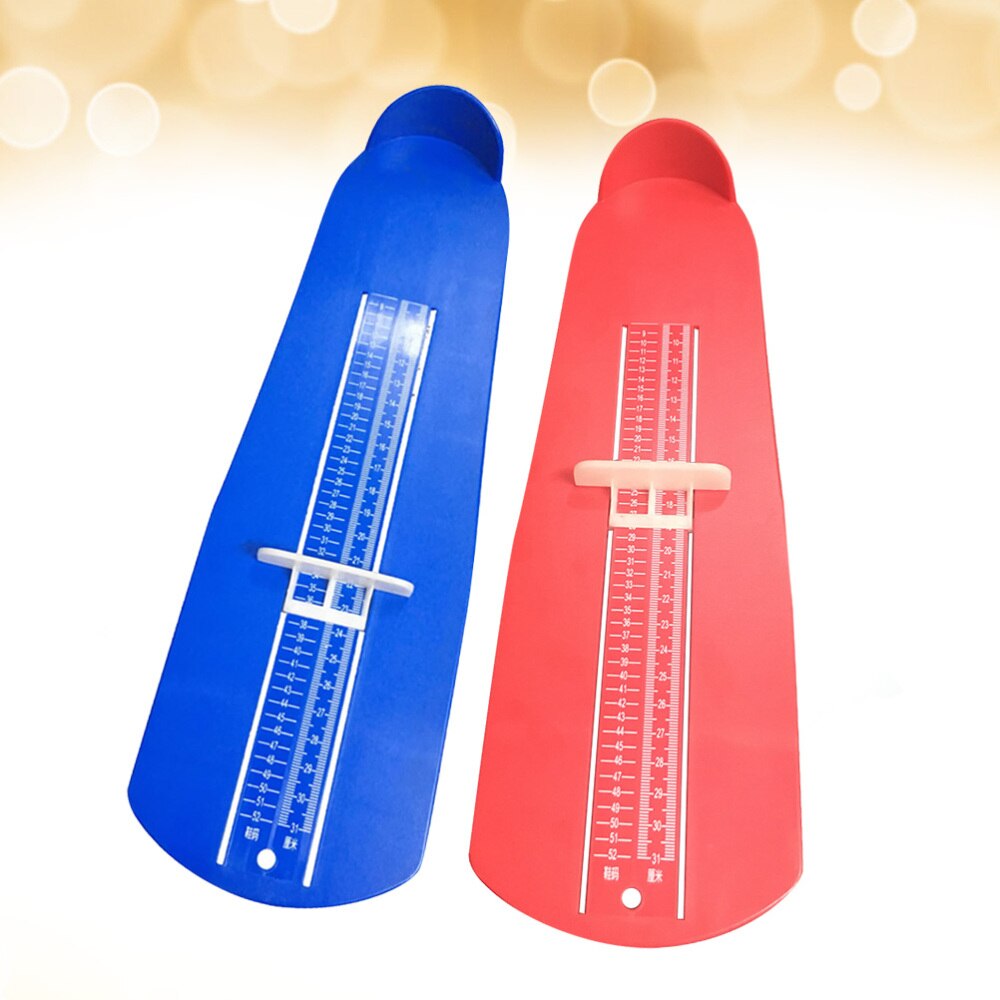 1 Set 2Pcs Foot Sizer Foot Ruler Feet Measure Devi... – Vicedeal