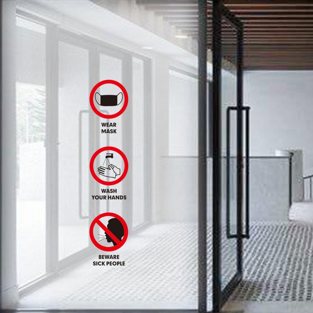 wear mask/wash your hands/beware sick people epide... – Grandado