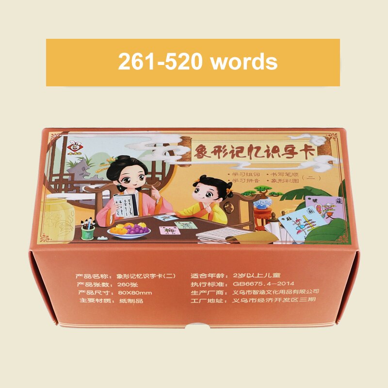 Characters Hanzi Cards With Picture Literacy Doubl... – Grandado