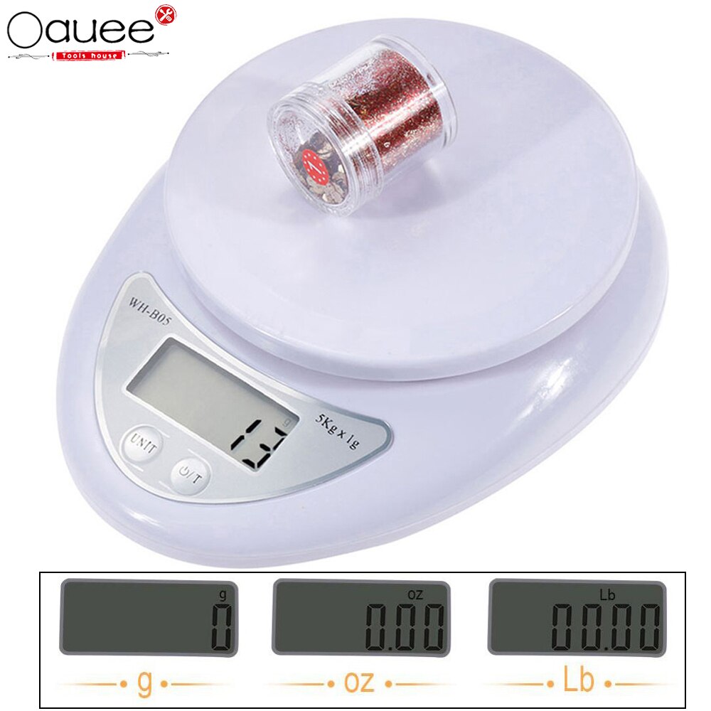 Portable 5kg Kitchen Scale LCD Electronic Scales S... – Vicedeal
