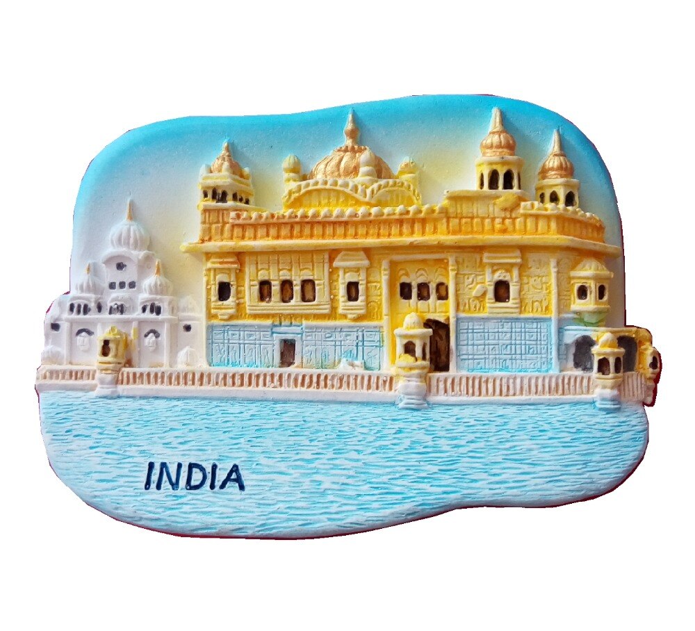India Golden Temple Amritsar Hand-Painted Aromathe... – Grandado