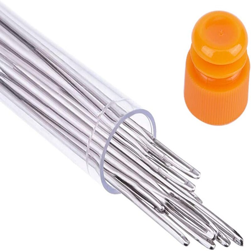 Dailylike 23Pcs Big Eye Naalden Lederen Naalden, B... – Grandado
