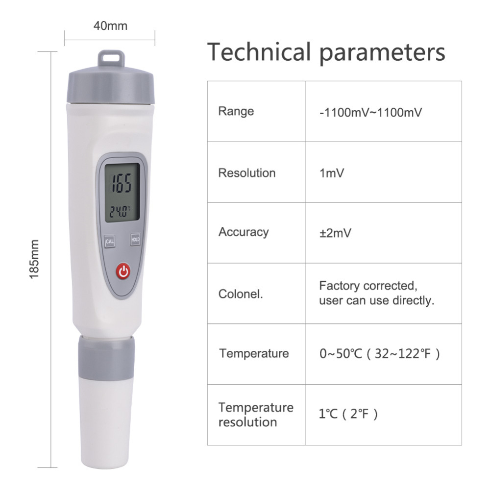 Digital ORP-BL Water Tester Pen Type ORP Meter Wat... – Vicedeal