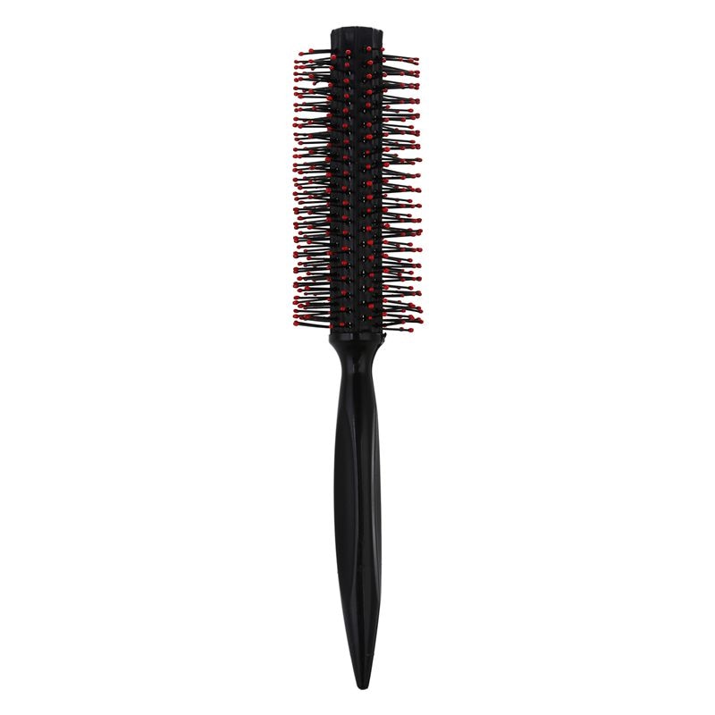 nylon Handle Round Bristles Curly Hair Brush Comb ... – Vicedeal