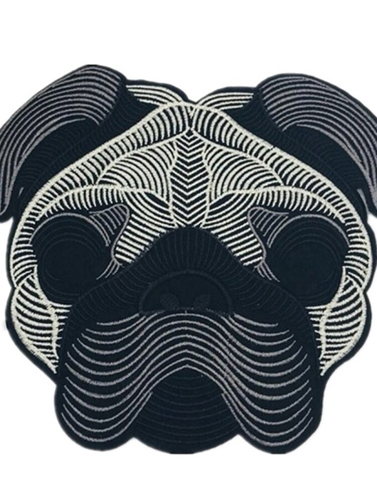 Patches Patches Leuke Pug Bulldog Persoonlijkheid ... – Vicedeal