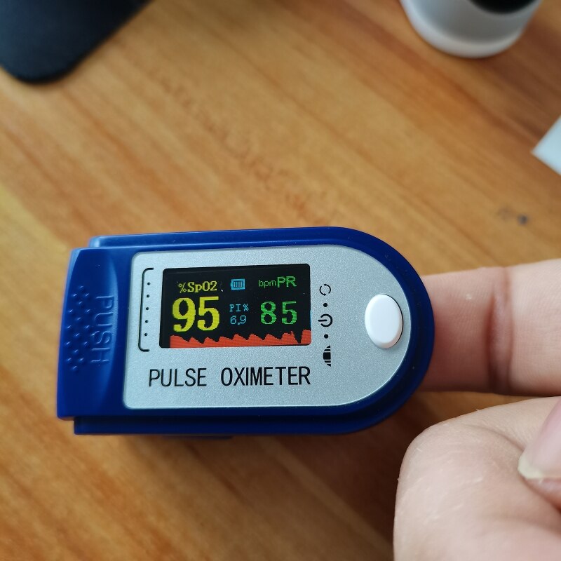 Digital Fingertip Pulse Oximeter Blood Oxygen Satu... – Vicedeal
