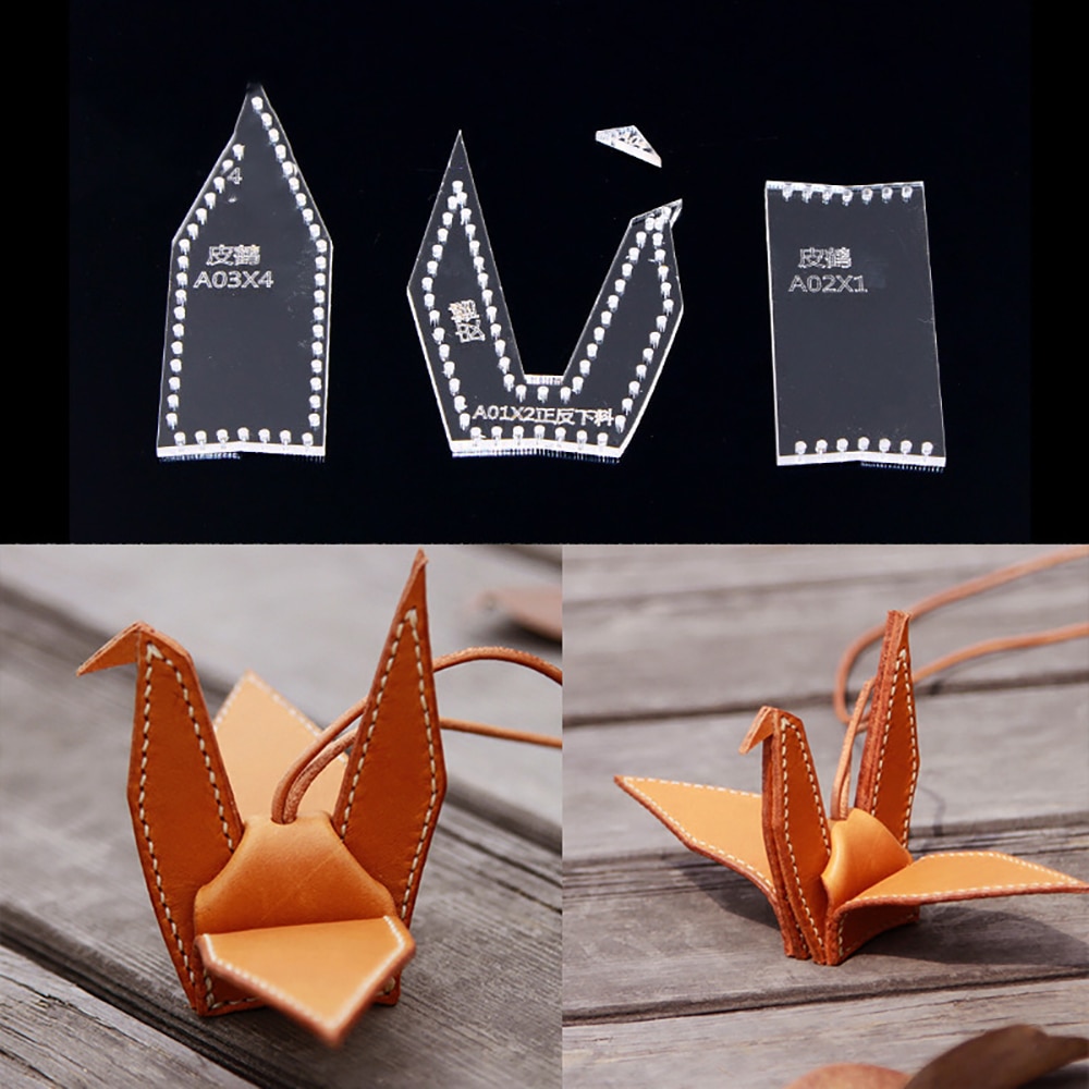 Lychee Life Paper Crane Sewing Pattern Acrylic Lea... – Vicedeal