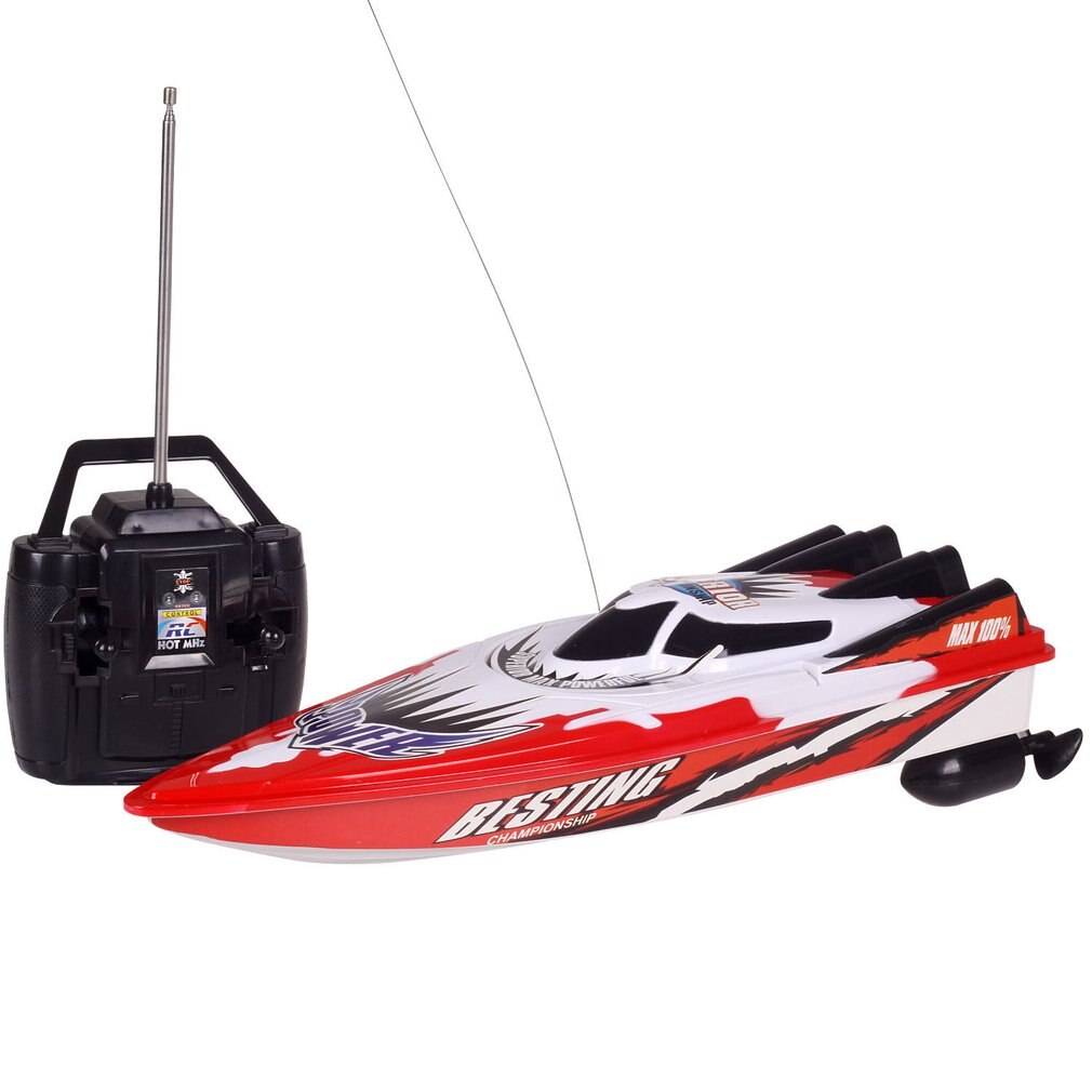 Radio Remote Control Dual Motor Speed Boat RC Raci... – Grandado