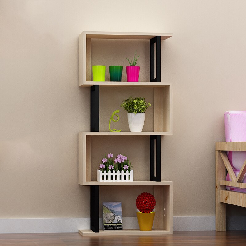 Simple and Modern Combination Bookcase Four-Layer ... – Grandado
