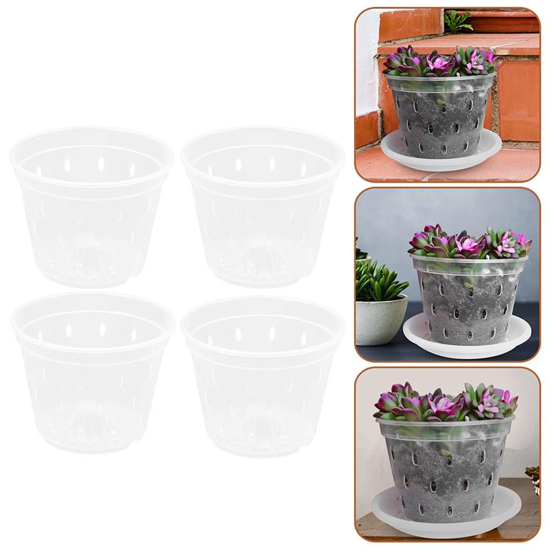 4Pcs Plant Nursery Cups Gardening Orchid Planting ... – Vicedeal