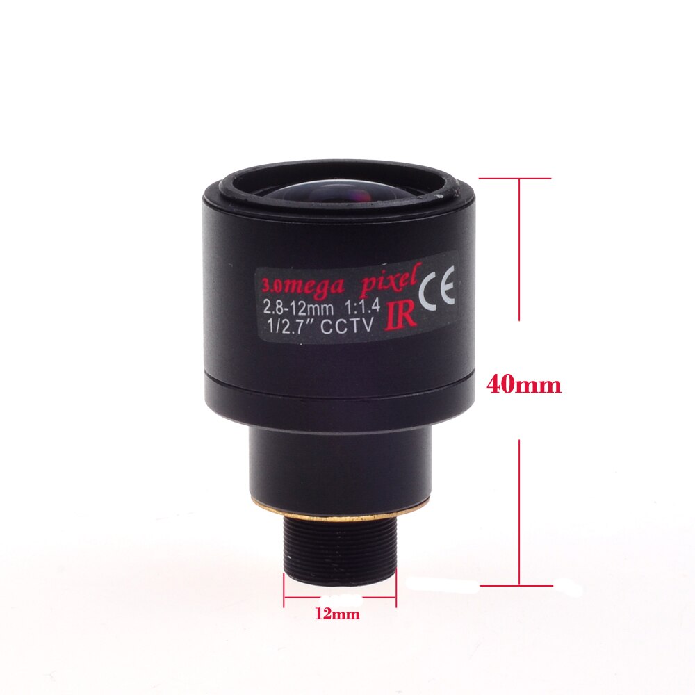 FULL HD 3.0 Megapixel fixed iris HD CCTV camera le... – Grandado