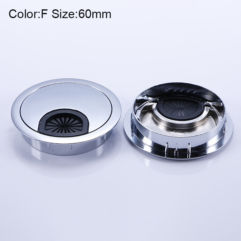 Desk Cable Hole Cover Zinc Alloy Base Table Wire O... – Grandado