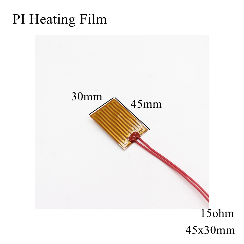 45x30mm 5V 12V 24V 110V 220V PI Heating Film Polyi... – Grandado
