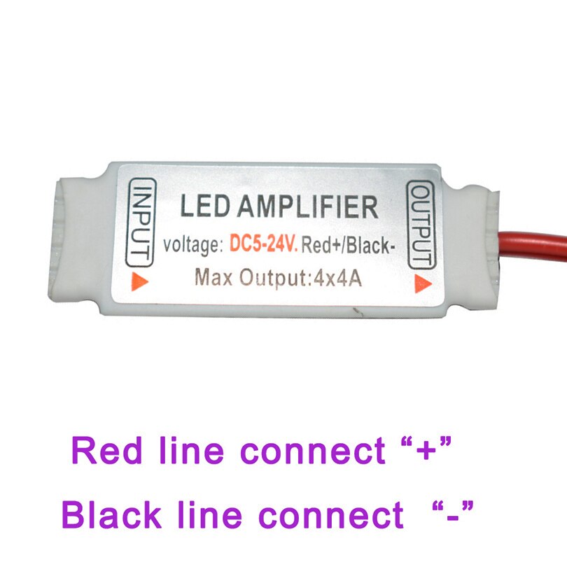 DC5-24V Mini RGBW LED Amplifier 4A X 4 Channel RGB... – Grandado