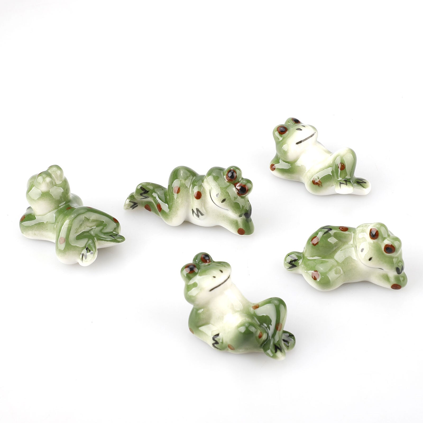 Chopsticks Ceramic Table Decor Knife Rest Frog Cat... – Vicedeal