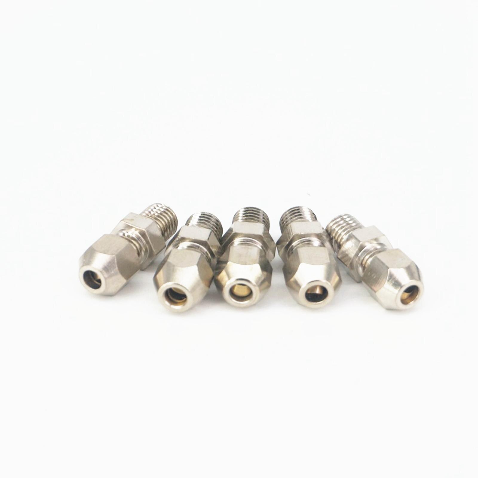 5pcs M5/M6 /M8 Male To 4mm/6mm Nickel Plated Brass... – Grandado