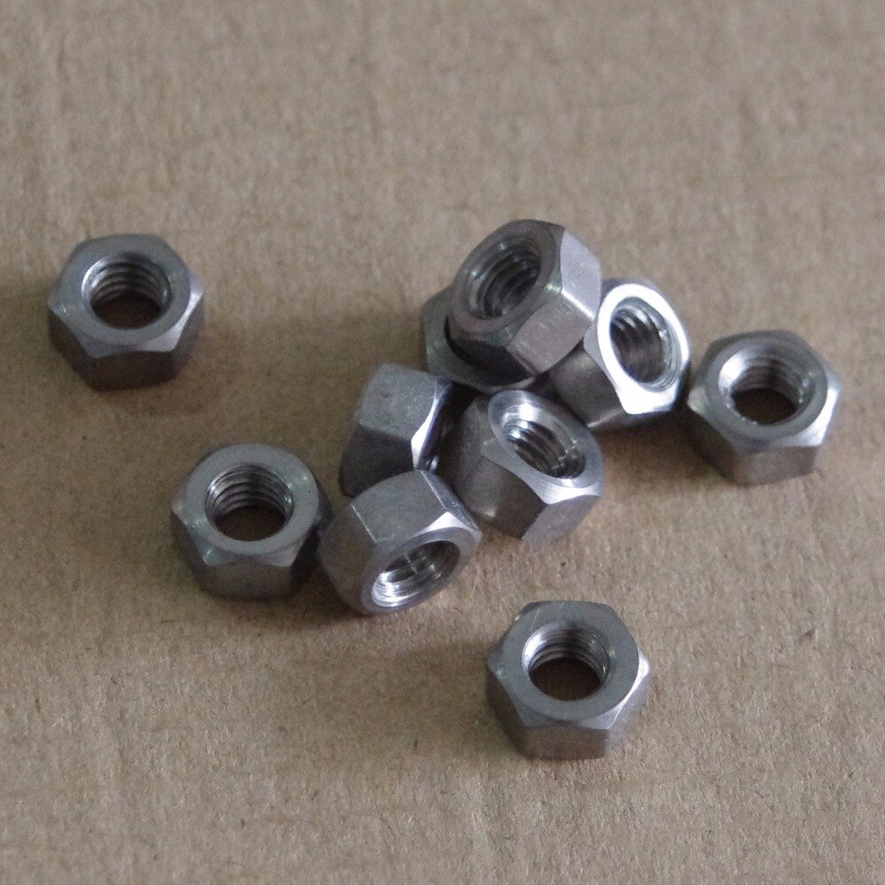 Ti 6AL/4V Titanium GR5 M3/M4/M5/M6/M8 Hex Nuts Cyc... – Vicedeal