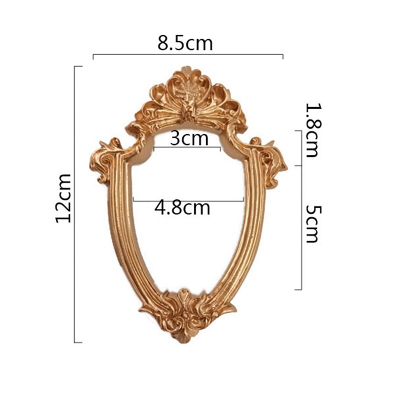 Ins Golden Retro Small Photo Frame Decoration Phot... – Vicedeal