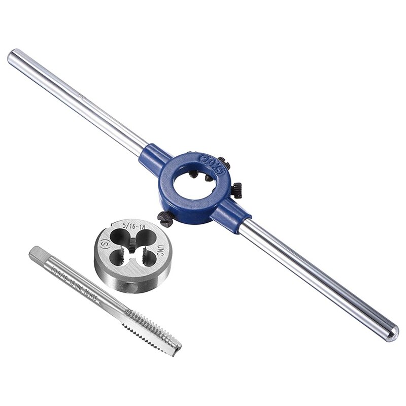 HLZS-UNC Tap And Die Set With 25Mm Round Die Stock... – Vicedeal