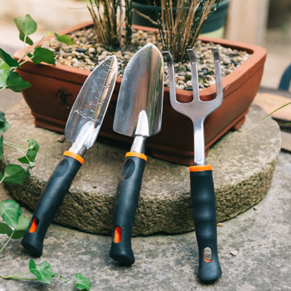 3PCS Garden Hand Shove Garden Shovel With Rubber N... – Vicedeal