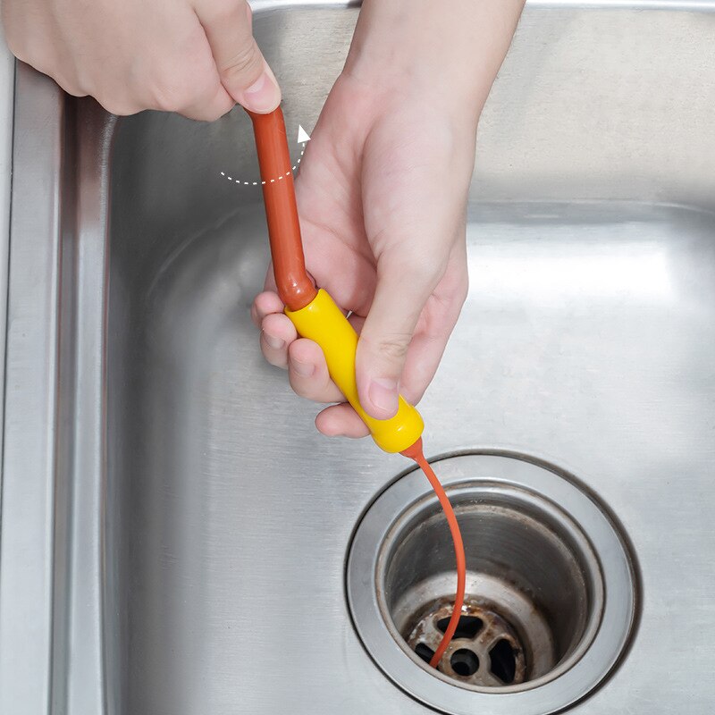 Pipe Dredging Brush Bathroom Hair Sewer Sink Clean... – Vicedeal