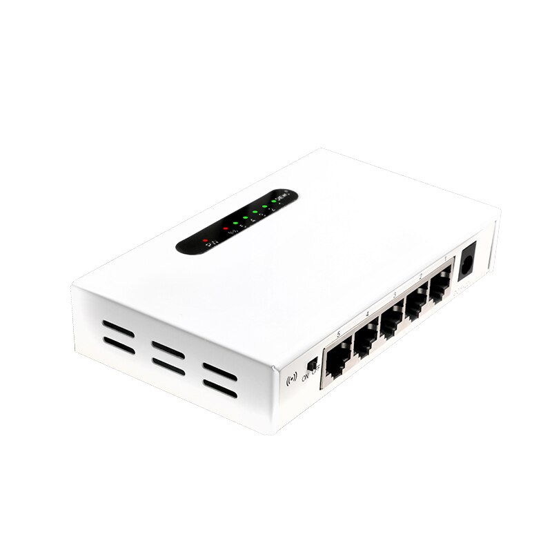 Mini commutateur Ethernet 10/100Mbps 5 ports, adap... – Grandado